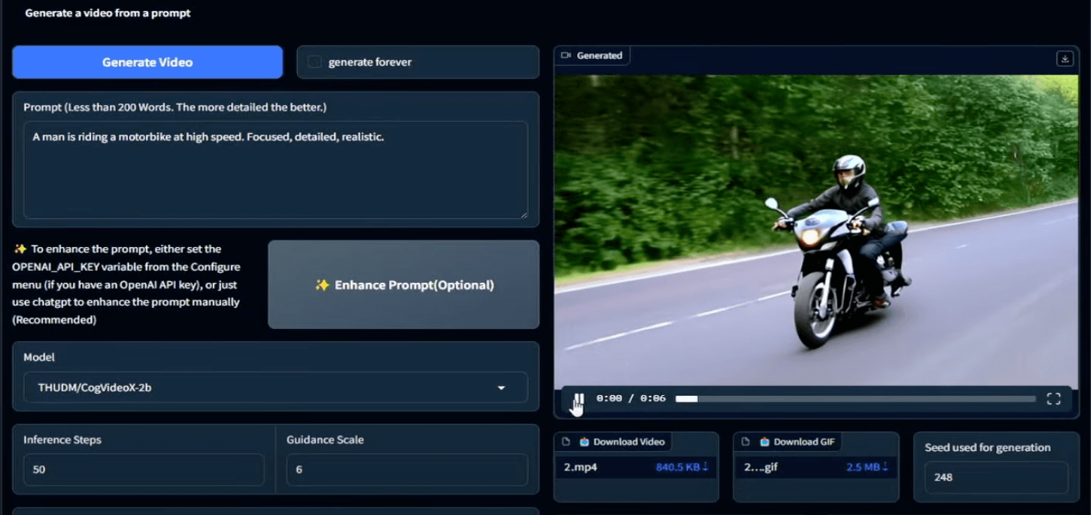 CogVideo - AI-Driven Text-to-Video, Image-to-Video, and Video-to-Video Platform